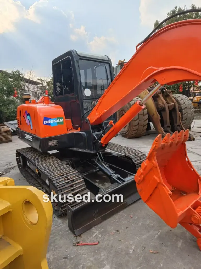 Used Doosan 55 Mini Excavator For Sale